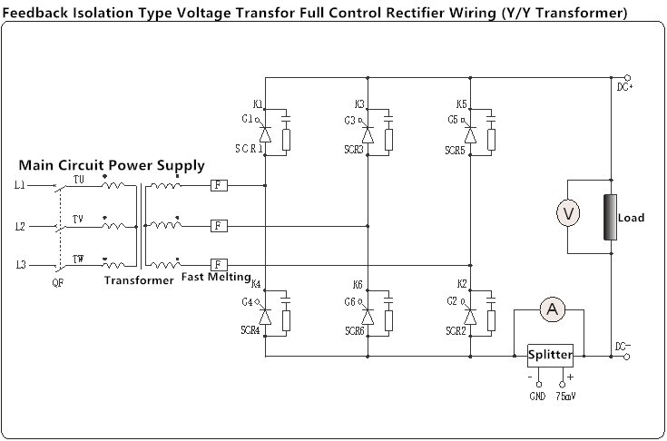 Si3 Three Phase Semi Controlled Thyristor Phase Shift Trigger Board